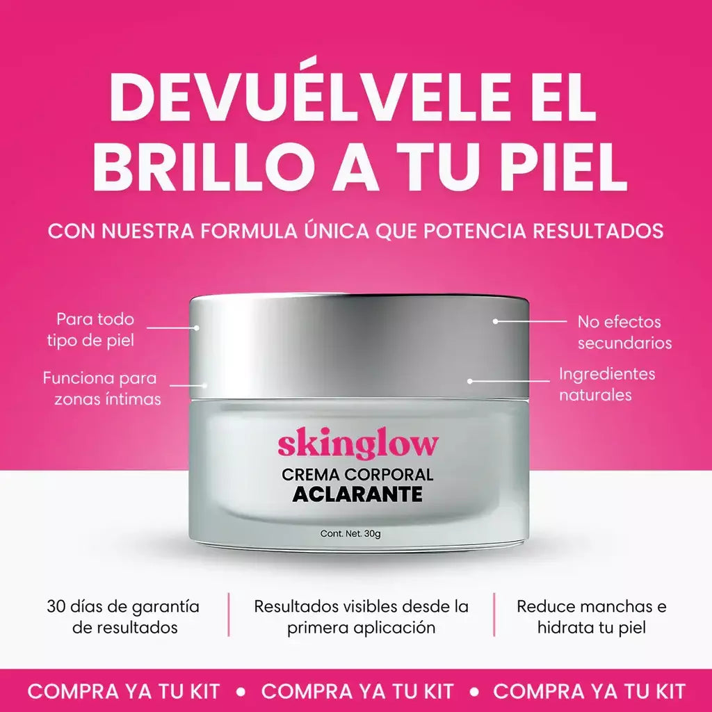 SKINGLOW Crema Aclarante Corporal – Cosmedicos